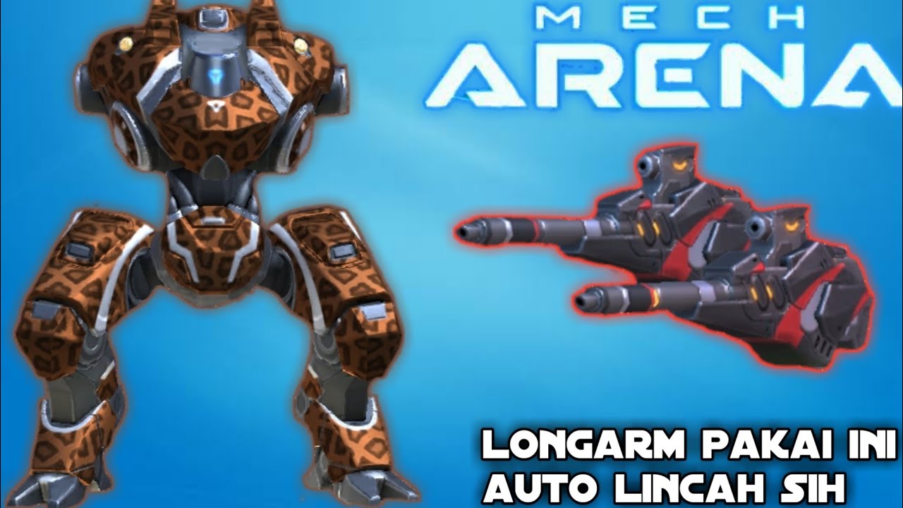 Mech Paragon & Weapon Longarm 8 - Mech Arena Robot Showdown - YouTube
