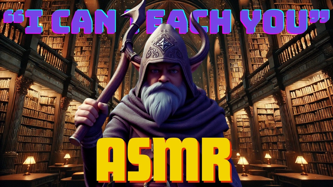 Skyrim ASMR Roleplay - Mage Teaches You Enchanting - YouTube