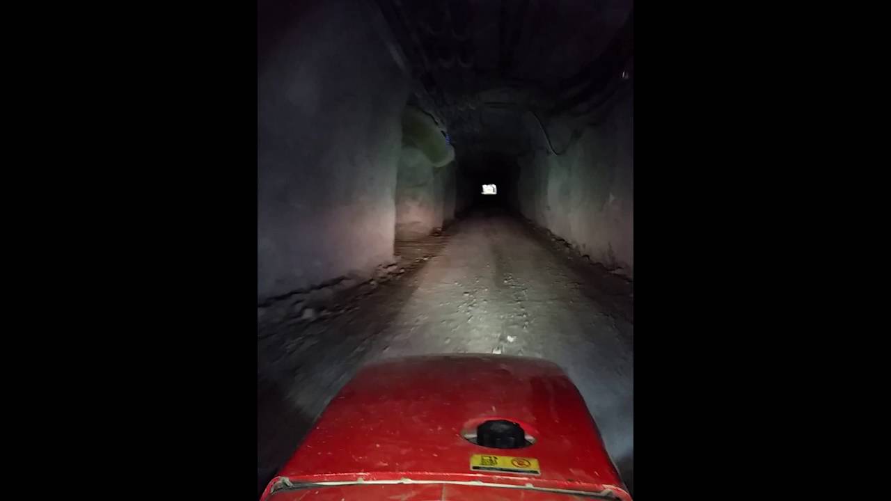 Going down 3910 level American Drilling in Cortez Underground Barrick ...