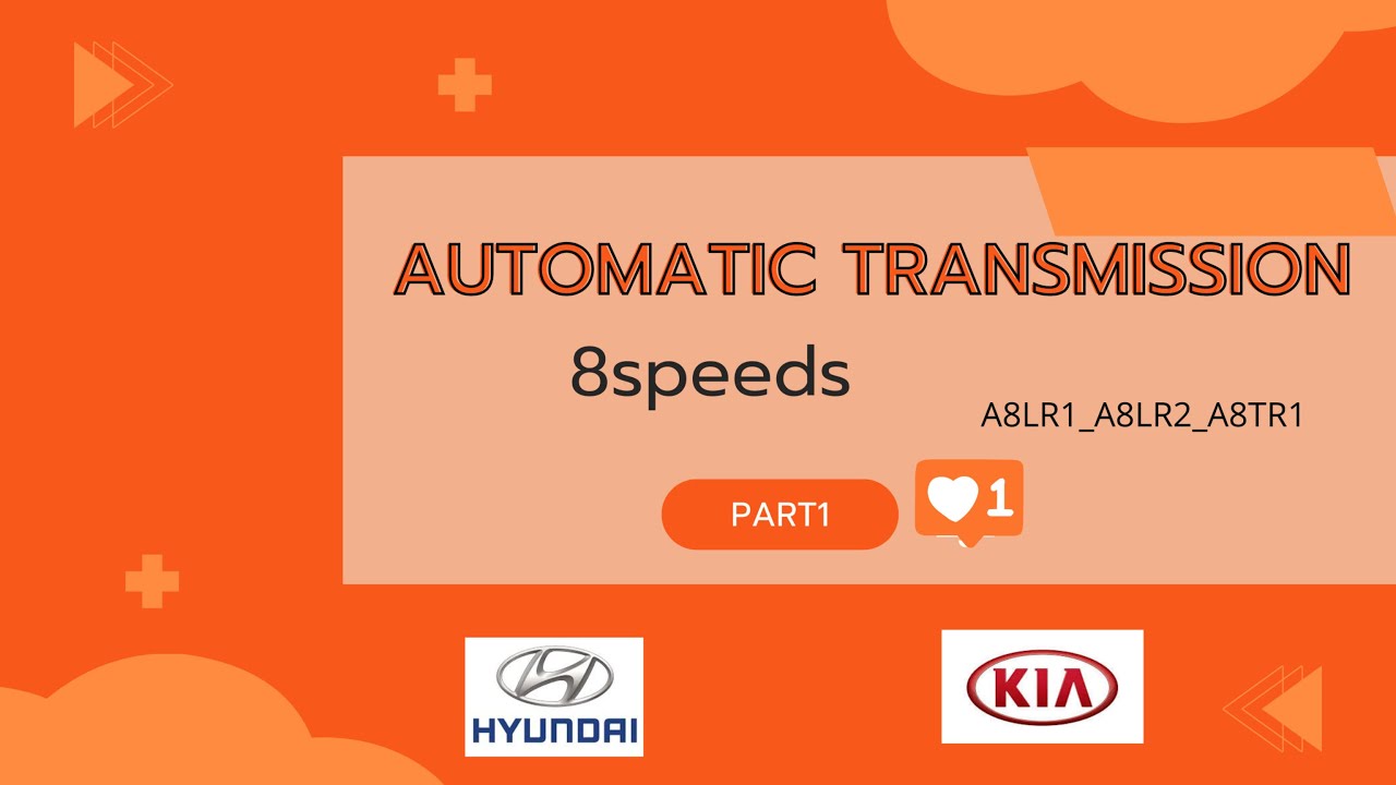 automatic transmission(8speed)(A8LR1-A8LR2-A8TR1)Part1 - YouTube