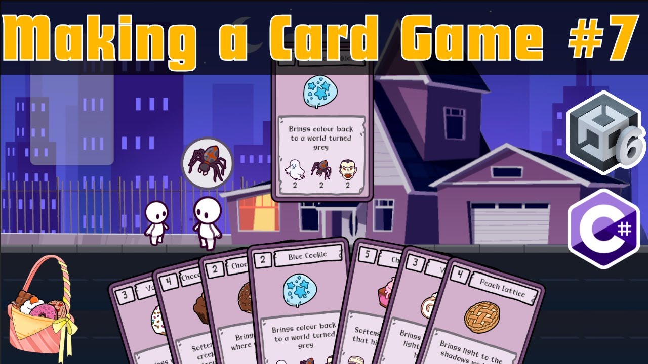 Making a Simple Card Game in Unity - Playing the Cards - YouTube
