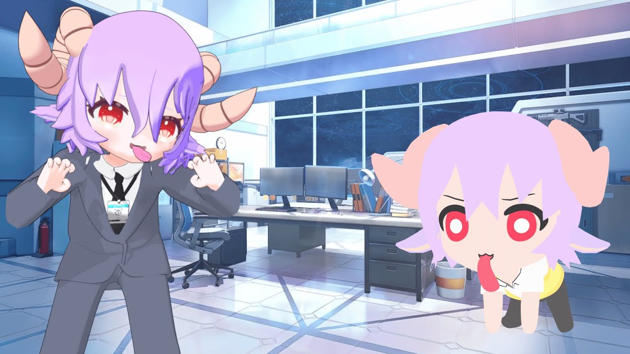 Blue Archive Aries Ram Vtuber Stream - YouTube