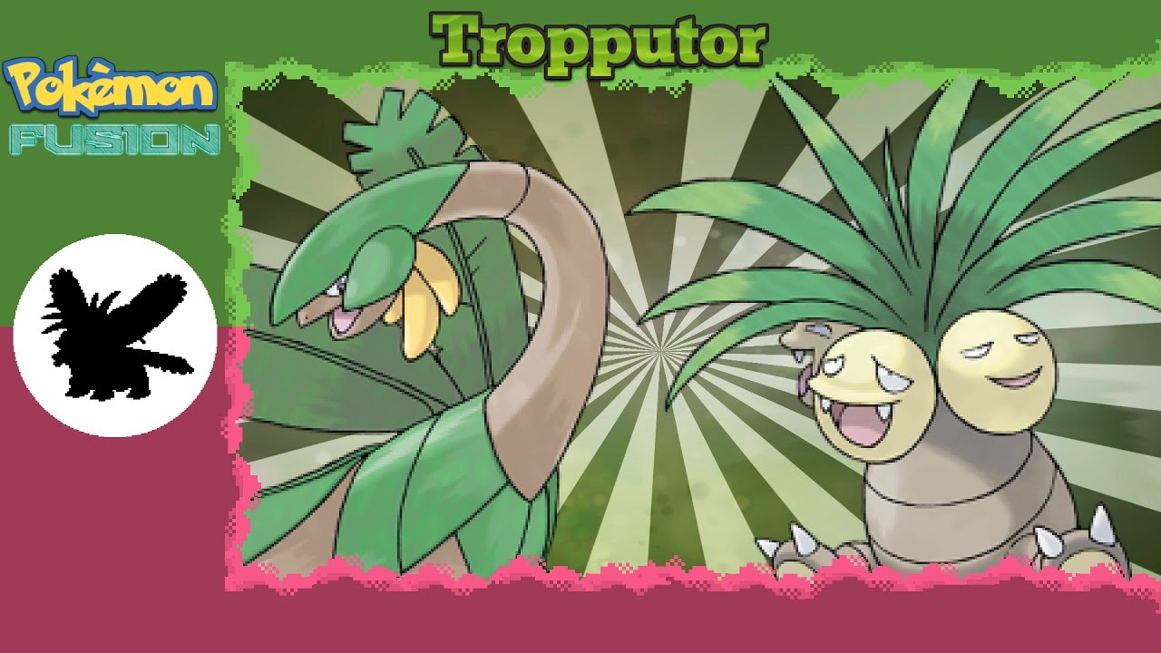 Pokemon Sprite Fusions: Tropius & Exeggutor, the making of TROPPUTOR ...
