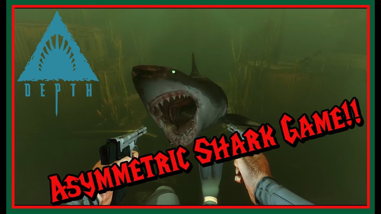Depth| THIS SHARK ASYMMETRIC GAME IS AWESOME!!| Shark and Diver ...