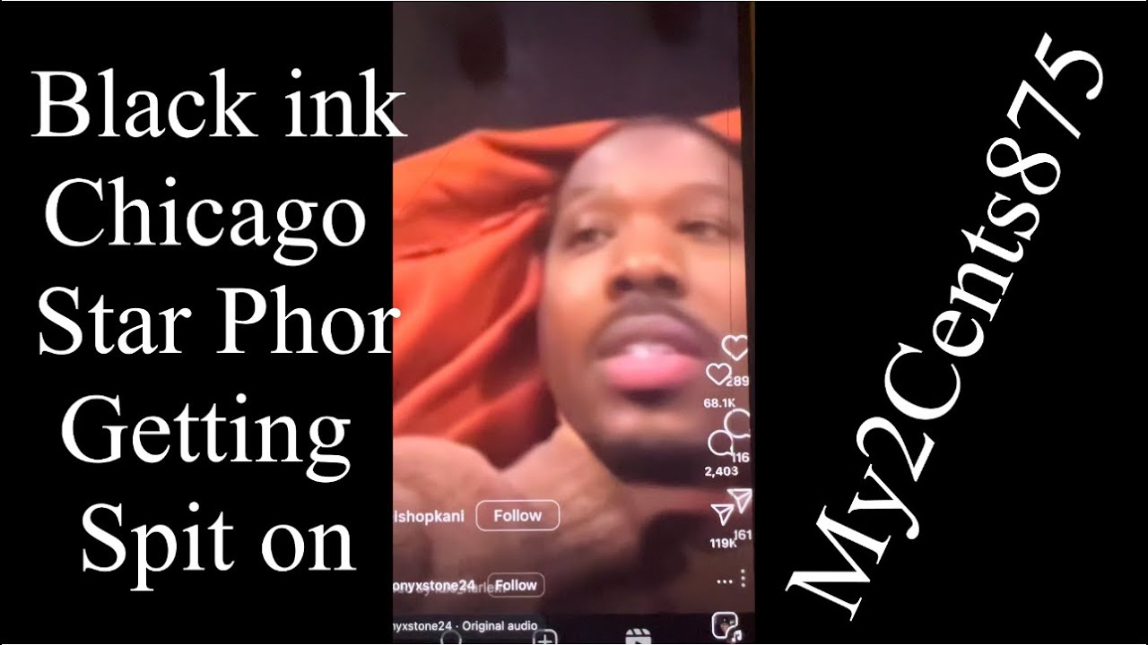 Chicago Ink cast member Phor on video allowing a woman to spit in his ...