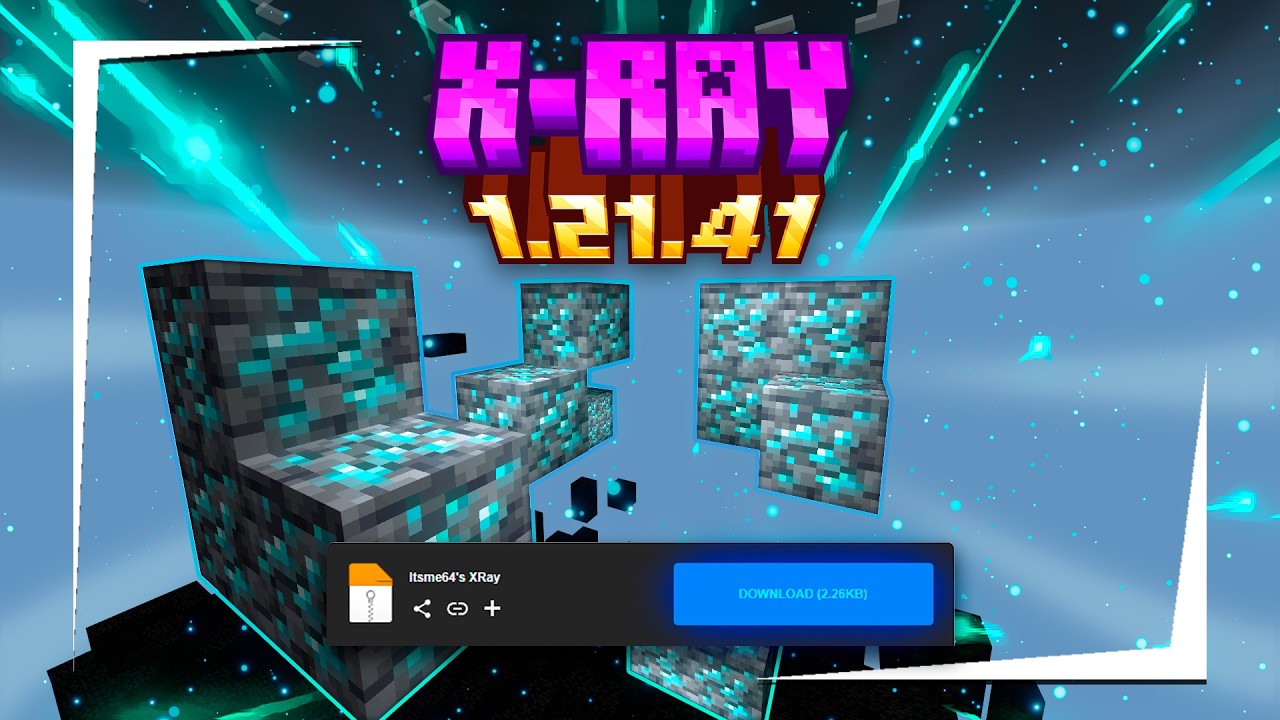 🔥 NUEVO X-RAY PARA MINECRAFT BEDROCK 1.21.41 - YouTube