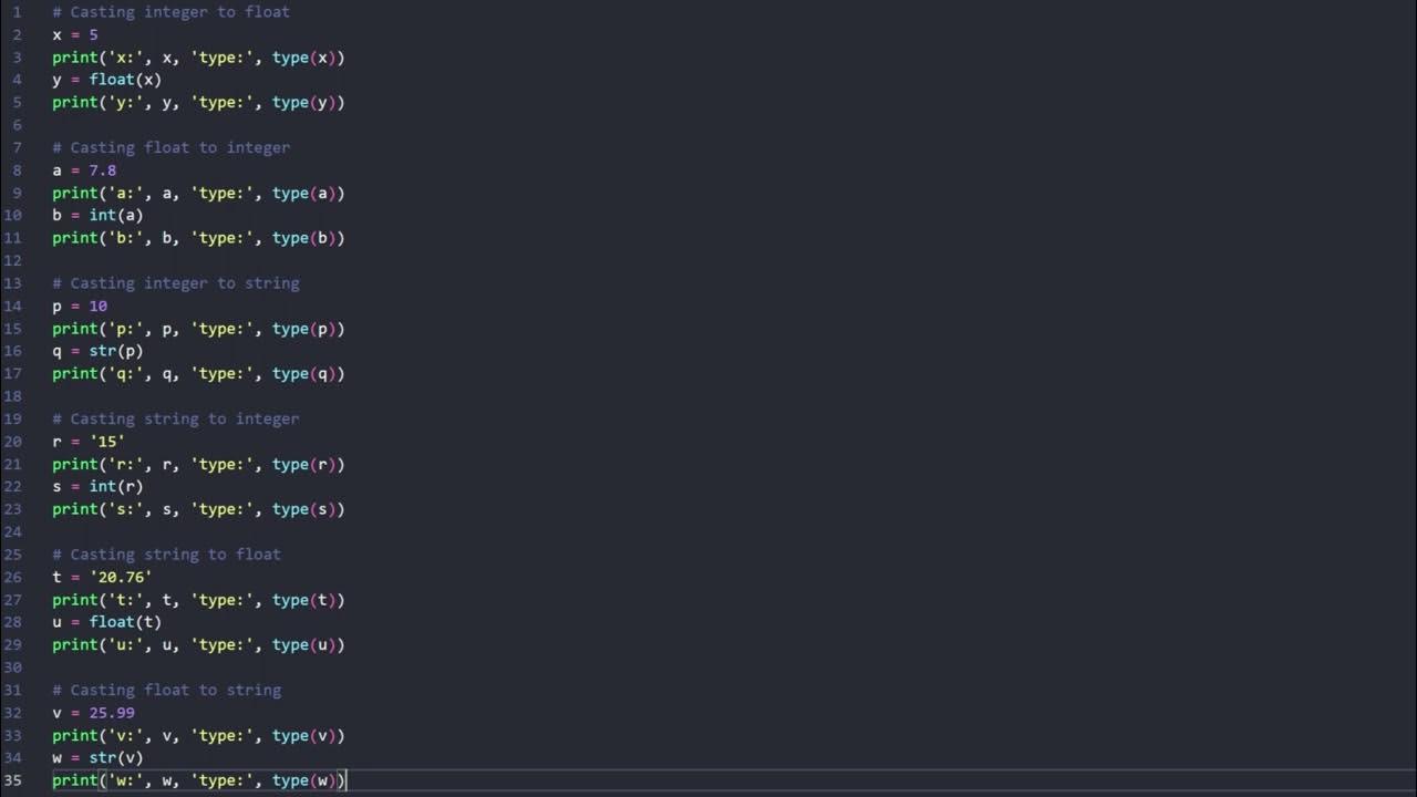 Python Casting Youtube