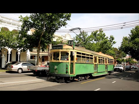 Z and W Class Trams on Route 78, Church Street 28/11/13 - YouTube