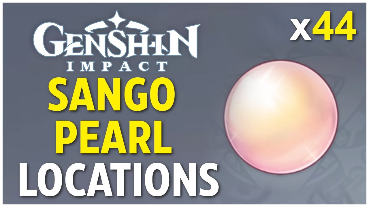 ALL 44 Sango Pearl Locations - Genshin Impact - YouTube