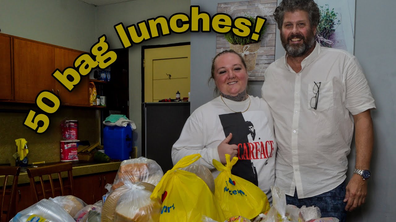 Bringing donations to the Philippines!! | Aeta Tribe | Food Water Rice ...