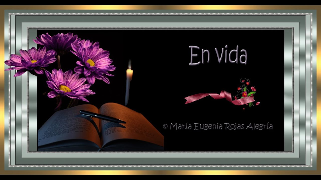 💕 En vida - Poemas de amor 💕 - YouTube