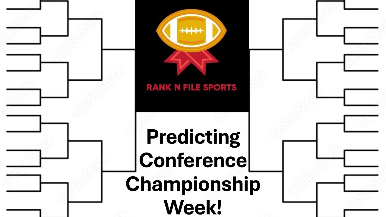 MBB Conference Championship Week Bracket Predictions - YouTube