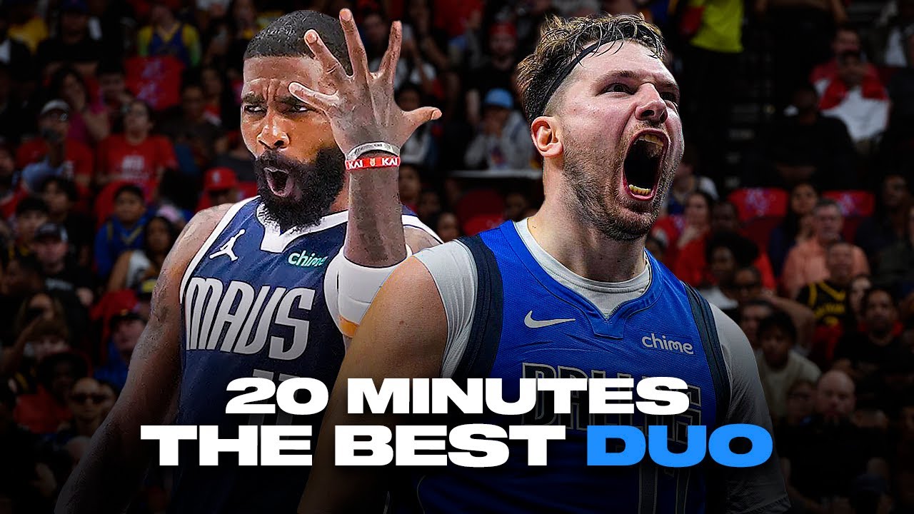 20 Minutes of Luka Doncic & Kyrie Irving Being the BEST DUO in 2024 😤 ...