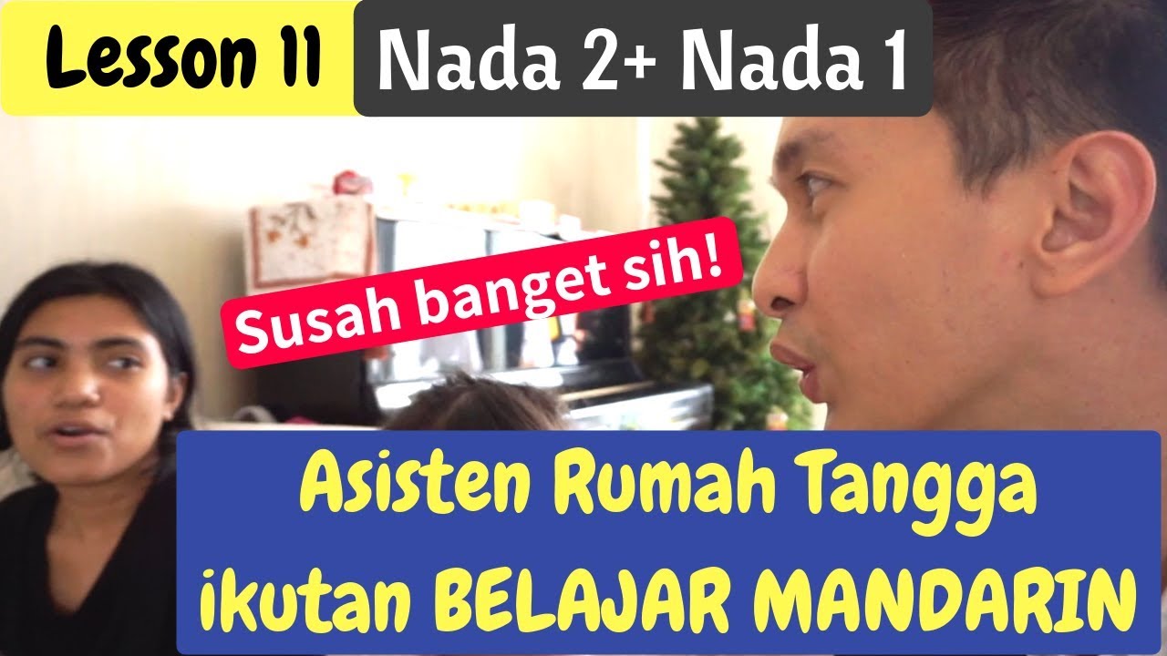 Belajar Nada Bahasa Mandarin Orang Indonesia - YouTube