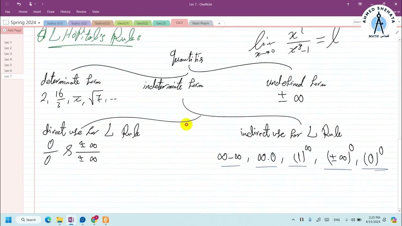 Calculus 2 | Lec 7 - YouTube