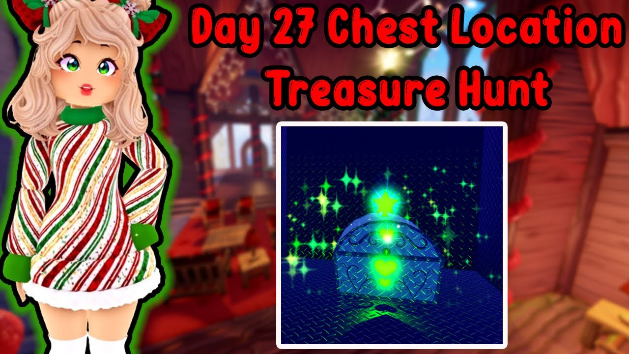Easy Day 27 Chest Location Glitterfrost Treasure Hunt Update Royale ...