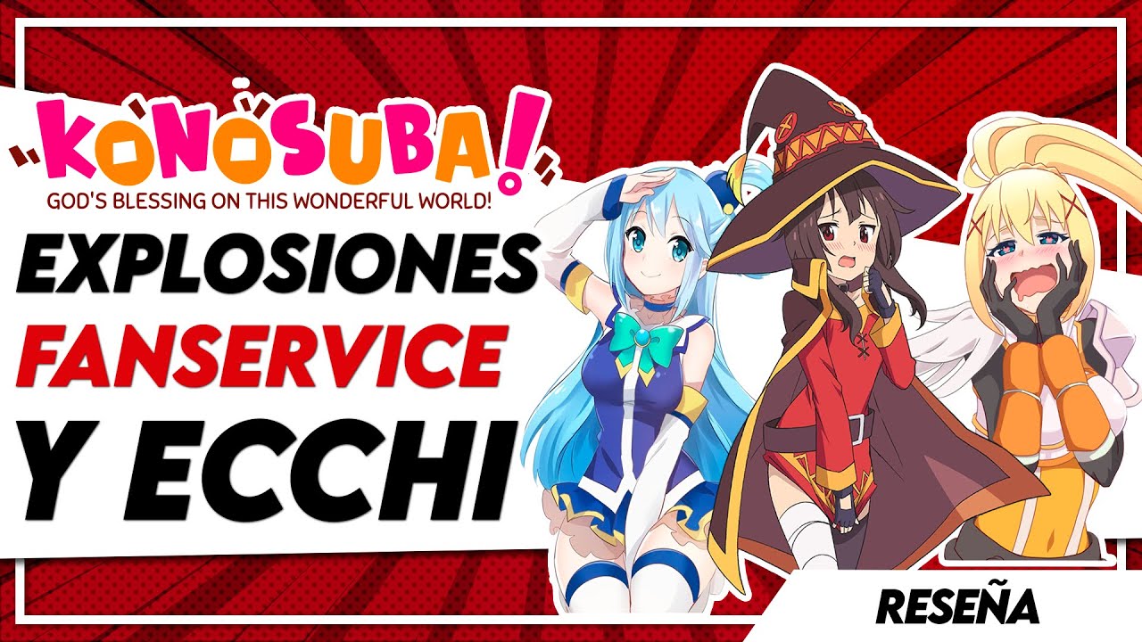 La inútil, la loca, la pervertida y el otaku | Reseña de Konosuba - YouTube