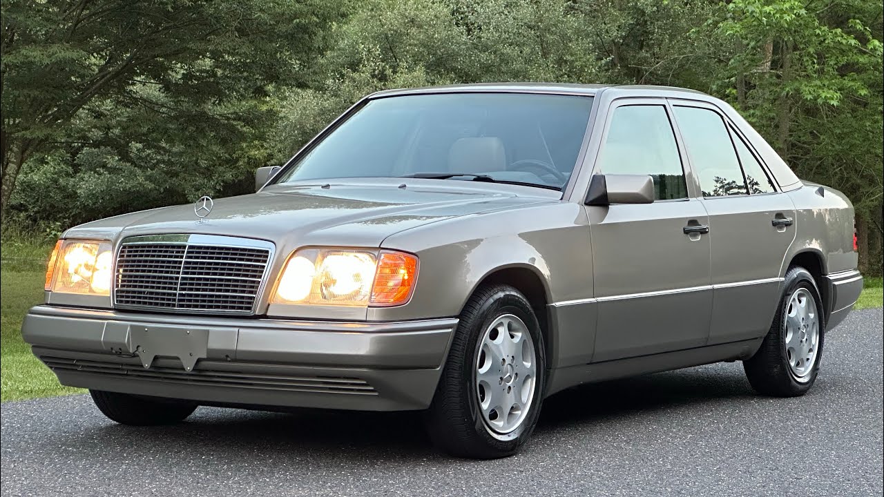 1995 Mercedes-Benz E320 with 56k miles exterior walk around video 6/11 ...