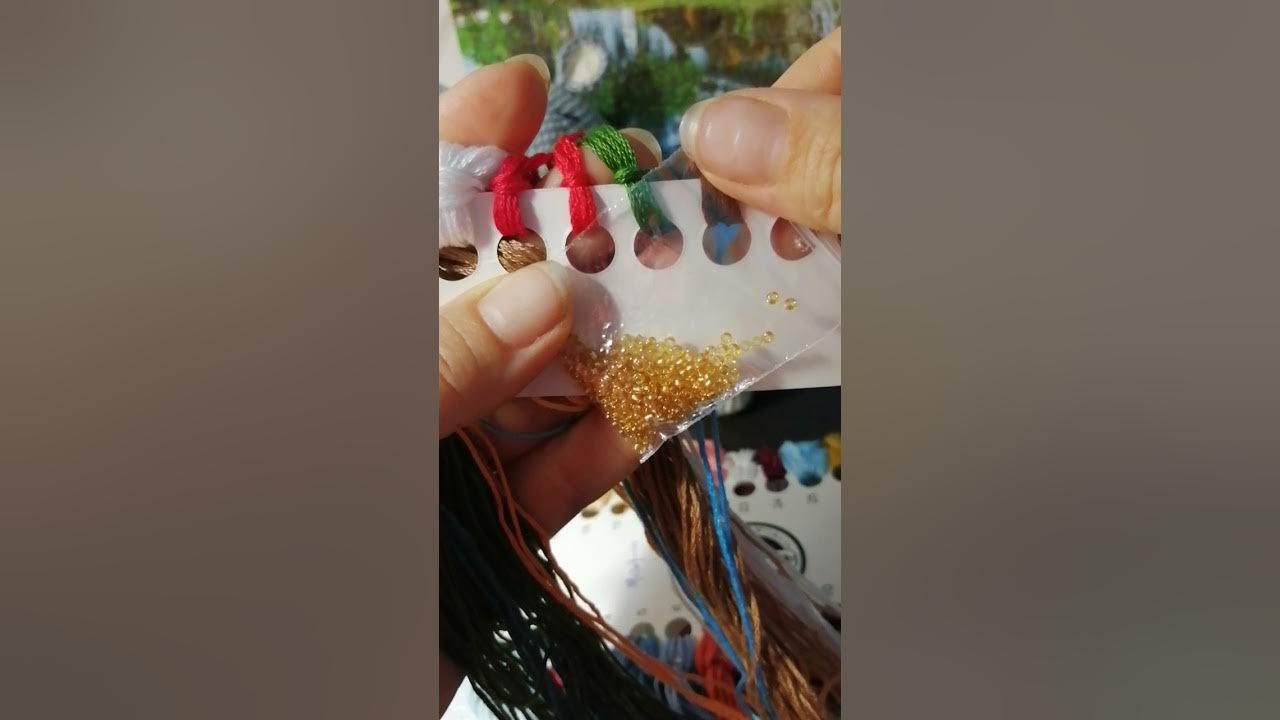 Вышивка крестом обзор набрала с AliExpress - YouTube