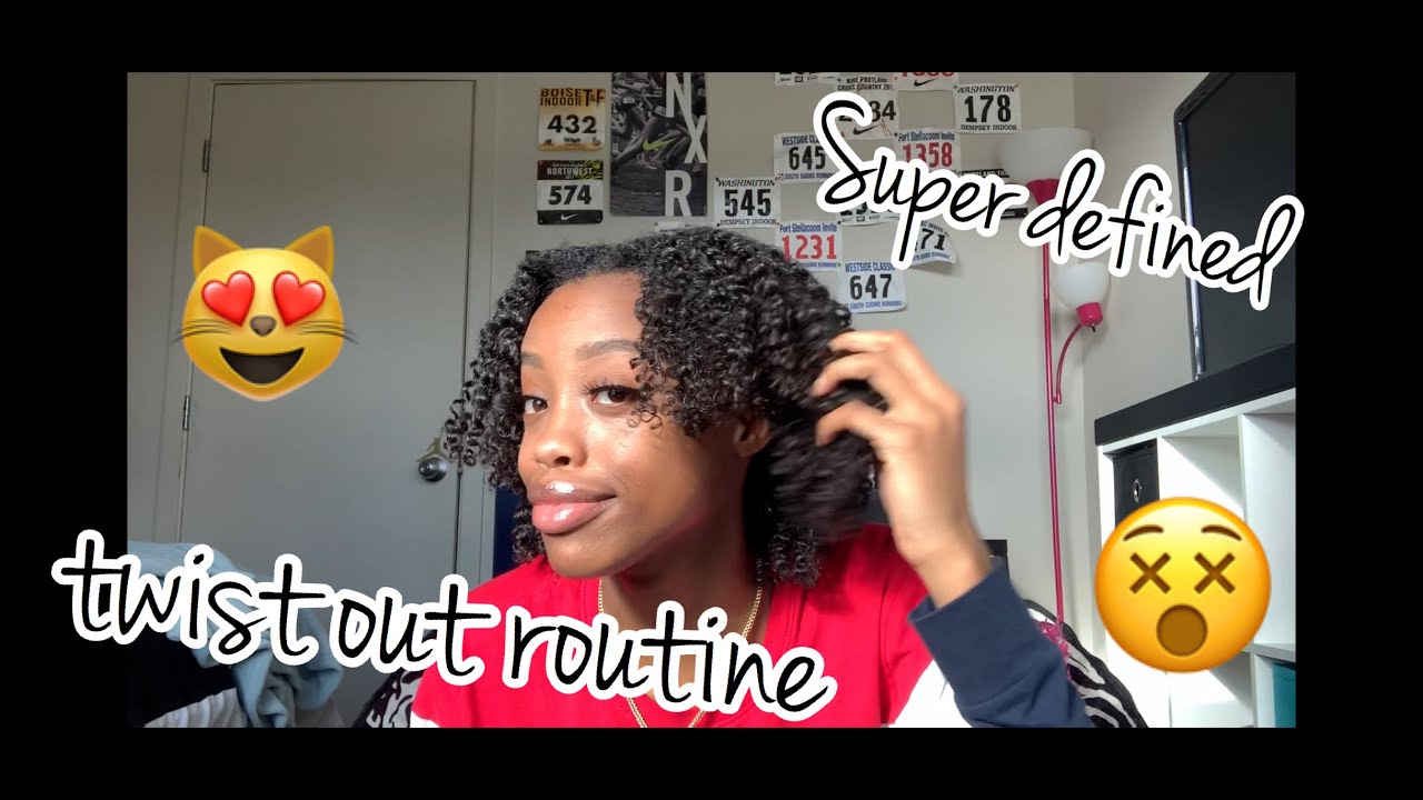 MOISTURIZING TWIST OUT ROUTINE | Amiyah Johnson - YouTube