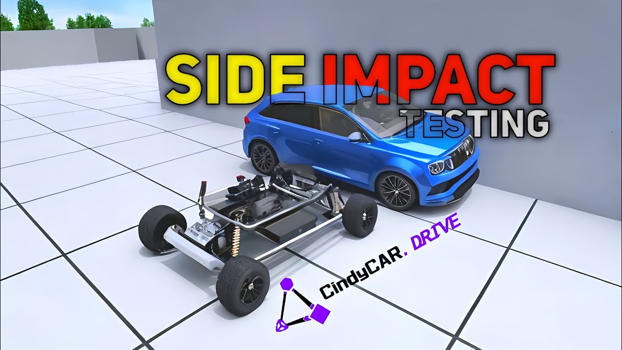 Cindy Car Drive: Side Impact Testing on Cars Gameplay - YouTube