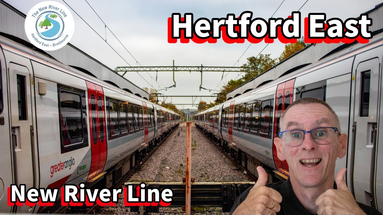 Hertford East Railway Station | New River Line - YouTube
