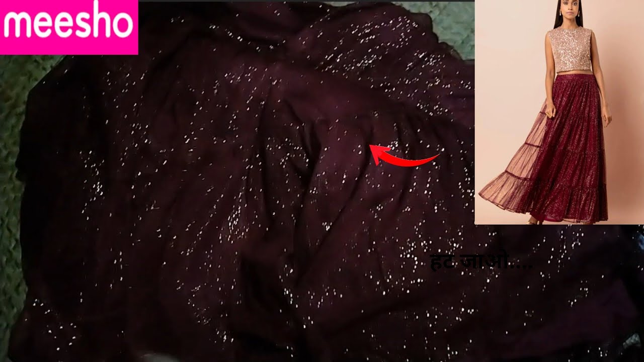 🫶🏻😍Meesho Sequins Skirt Review | I am in love with this skirt ️👌 - YouTube
