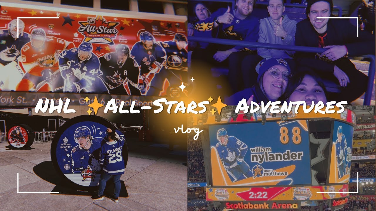 TORONTO VLOG | NHL All-Stars Fan Fest & Skills Competition - YouTube