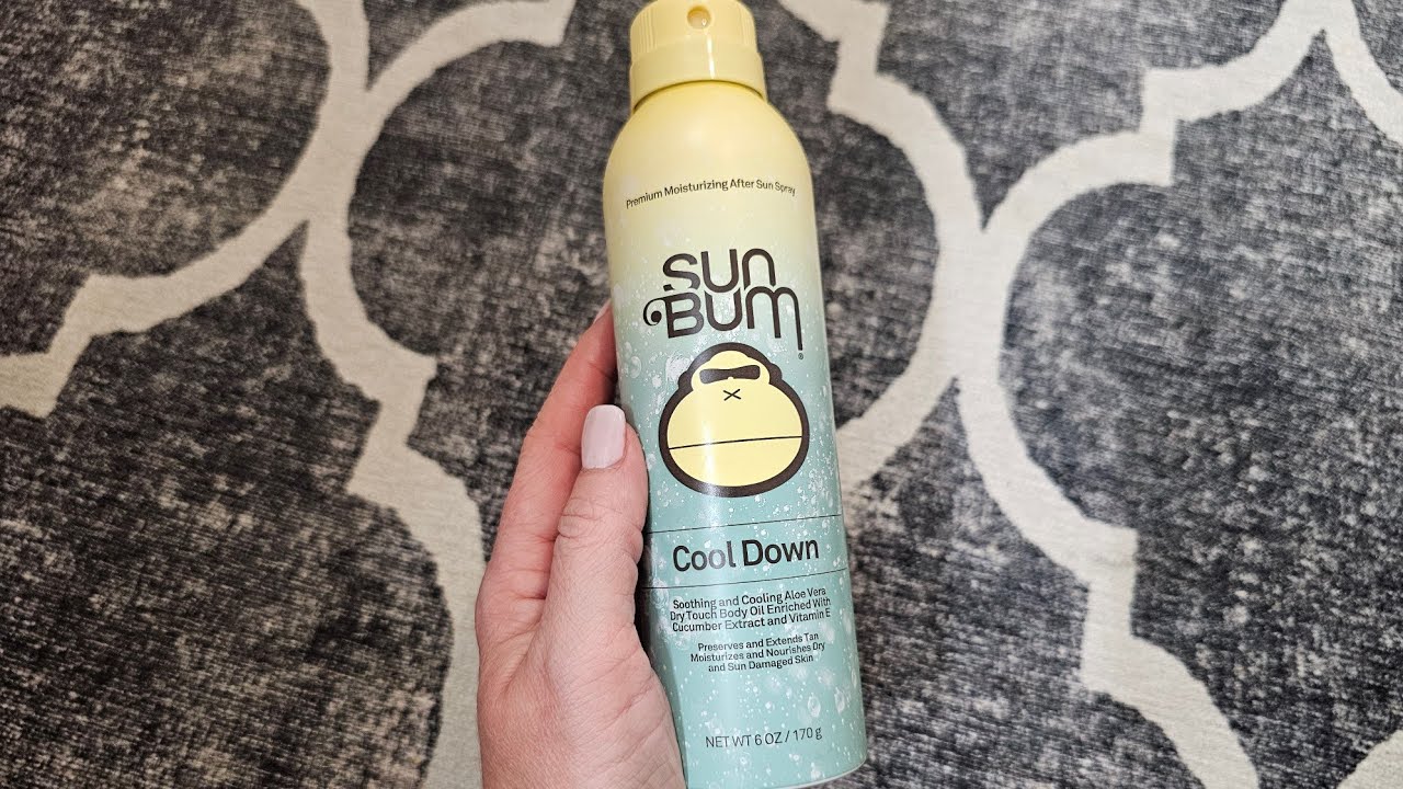 Best Spray for a SUNBURN Sun Bum Cool Down - YouTube