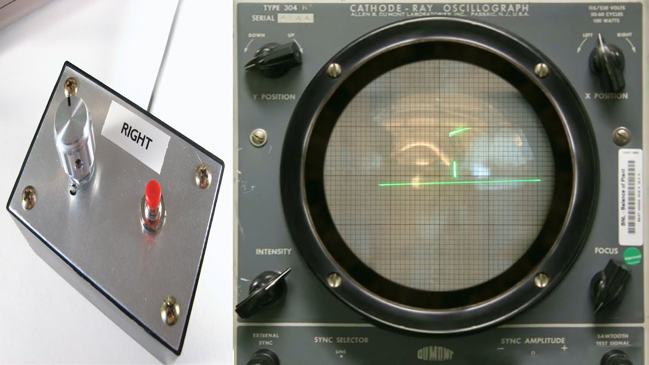 Tennis for Two (1958) | aka Computer Tennis | World's First Sports ...