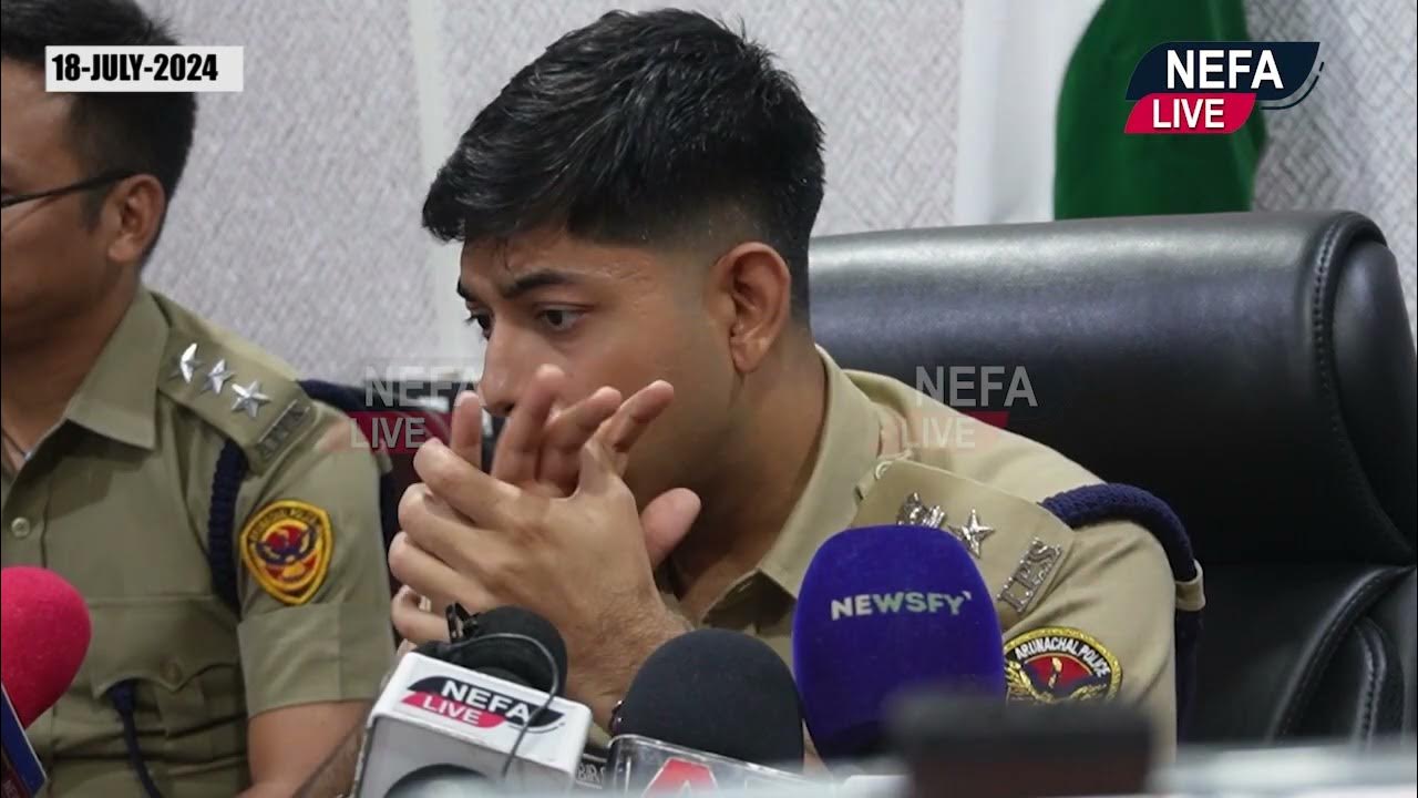 MEDIA INTERACTION PROGRAMME WITH ROHIT RAJBIR SINGH (IPS) SP ITANAGAR CAPITAL POLICE. - YouTube