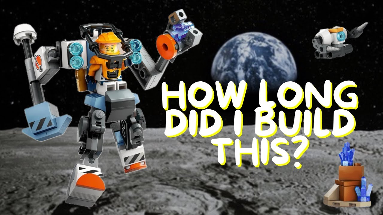 LEGO Space Construction Mech - Set #60428 - Speed Build - Alex Builds ...