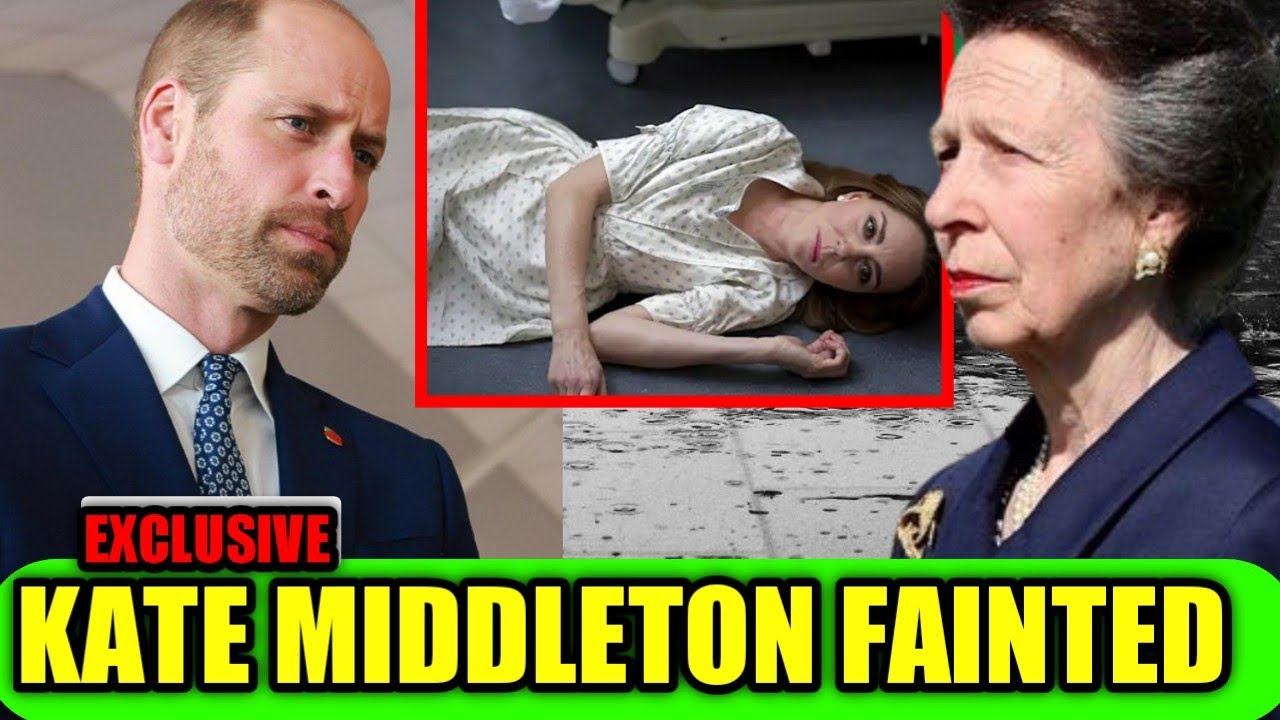 KATE Middleton fainted in public today while carrying out royal duties ...