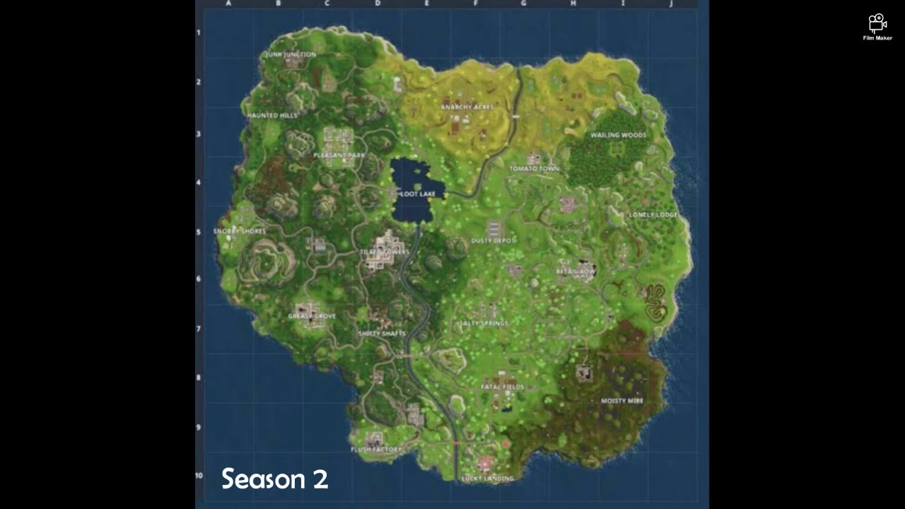 Fortnite Map Transformation (Season 1 to Season 13) - YouTube