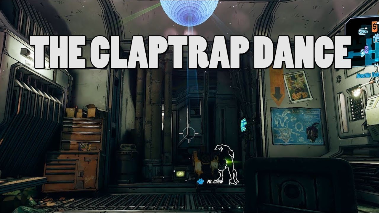 The claptrap dance - Borderlands 3 easter egg (charleston boogie ...