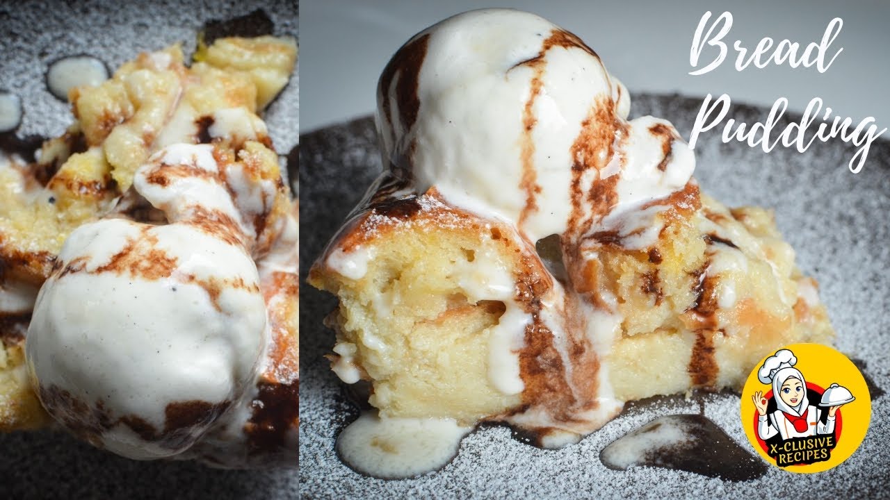 Bread Pudding Recipe with Homemade Sauce | Quick and Easy | New Year Dessert Ideas - YouTube