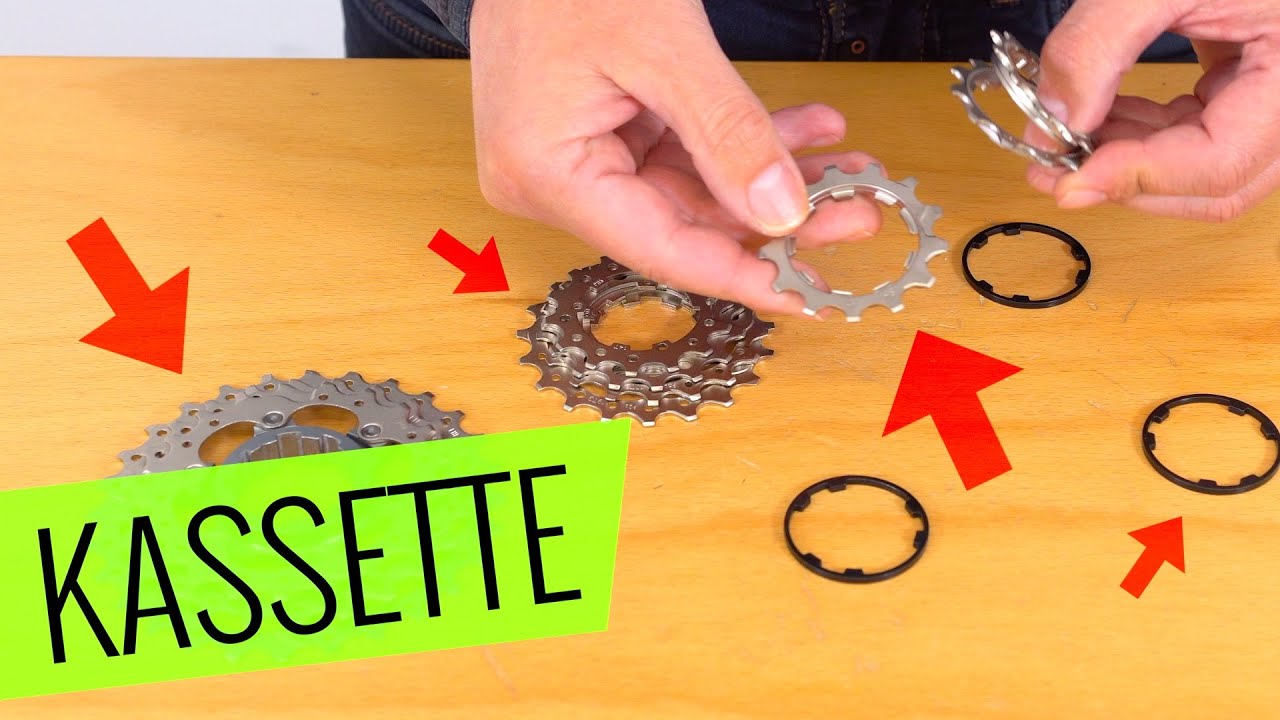 Fahrrad KASSETTE RICHTIG ZUSAMMENBAUEN - einfach & schnell - Fahrrad ...