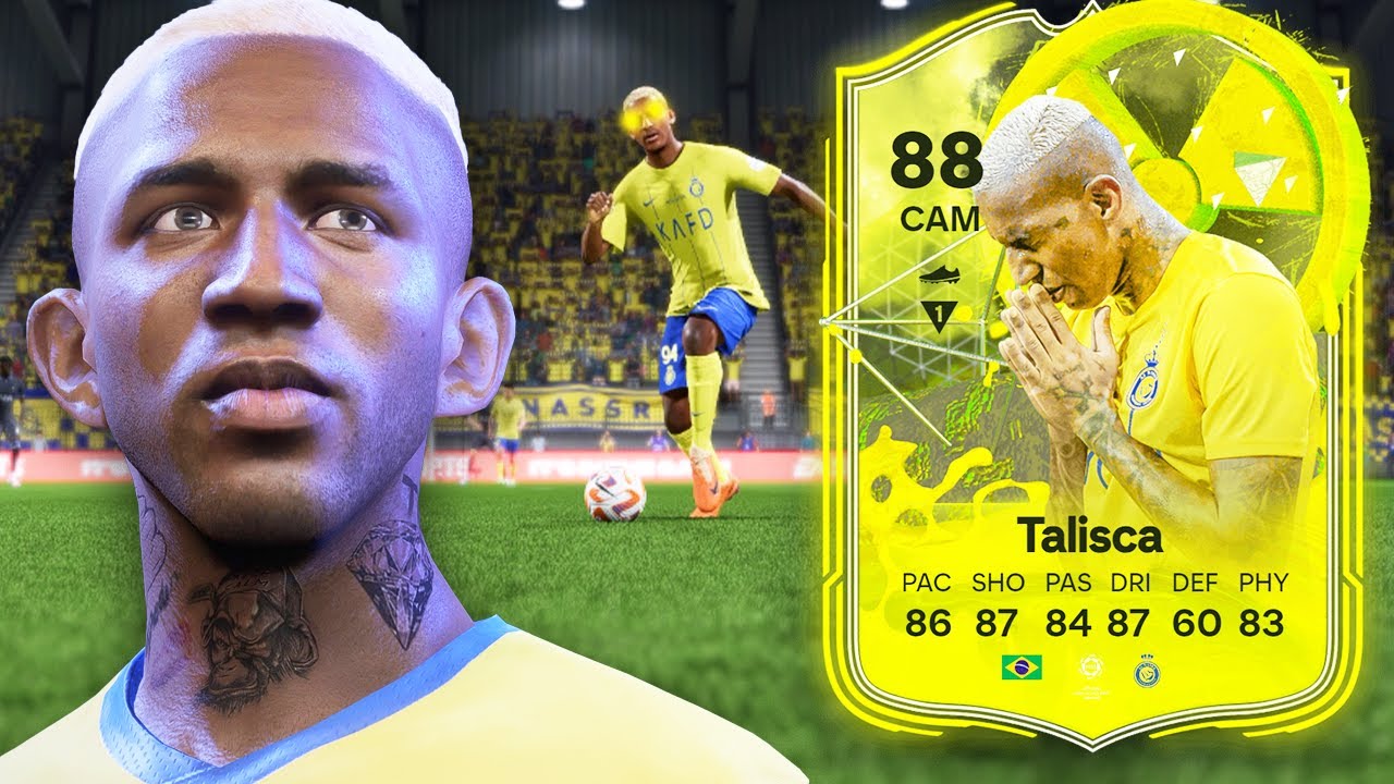 88 RADIOACTIVE TALISCA IS INSANE IN EA FC 24!! - YouTube