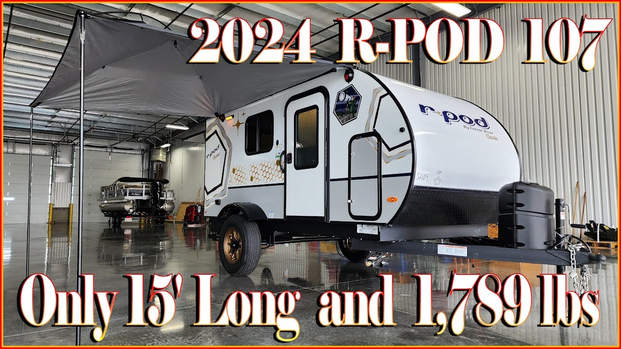 NEW 2024 R pod 107 Tear Drop Trailer By forestriver at Couchs RV Nation ...