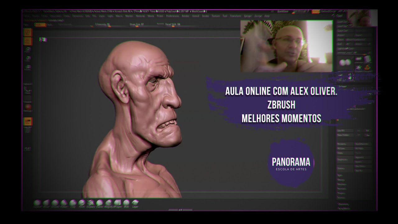 Aula Alex Oliver - ZBrush - YouTube