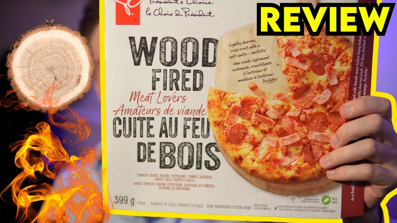NEW President's Choice Wood-Fired Pizza Review (Meat) - YouTube