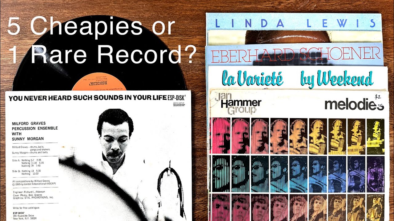 5 Cheapies or 1 Rare Record? Record Buying Habits - Vinyl Finds # ...