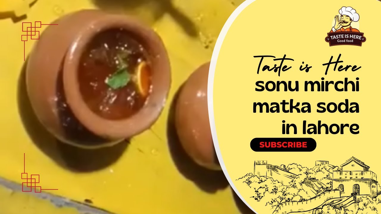 Best Famous Matka Mirchi Soda - Lemon , Mint and Special Limca Soda ...