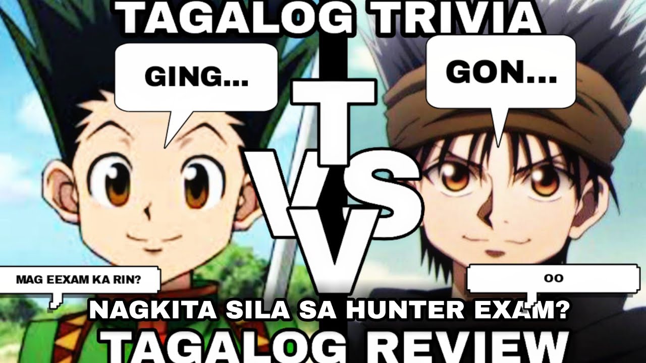 Ging vs Gon Hunter X Hunter Tagalog Review and Scoring by Boy Anime fan ...