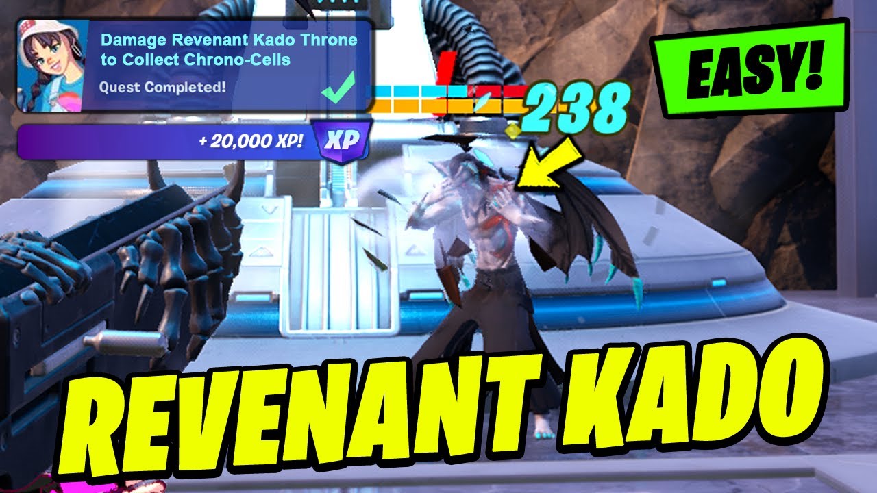 How to EASILY Damage Revenant Kado Throne to Collect Chrono-Cells ...