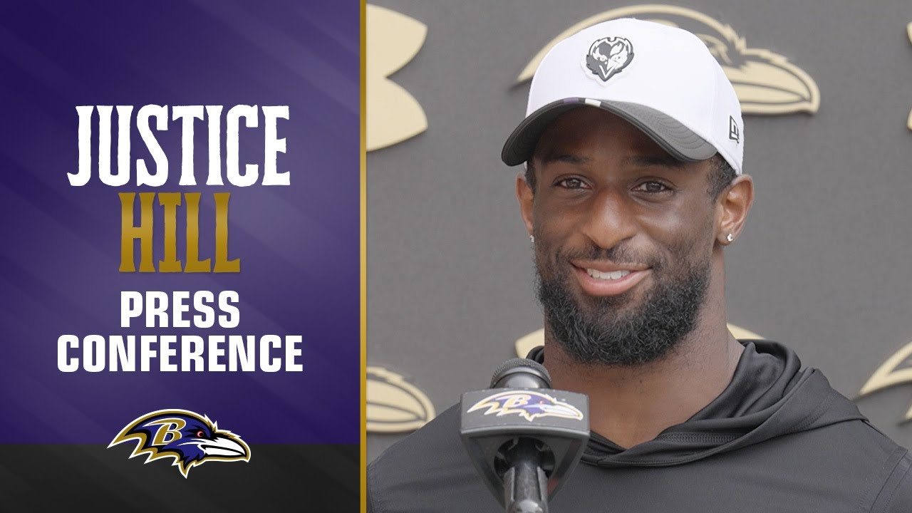 Justice Hill on Becoming an Established Veteran | Baltimore Ravens ...