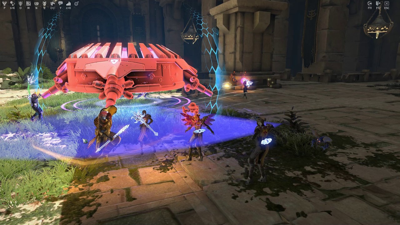 Skyforge GVG-PVE new era clan ATAS - YouTube