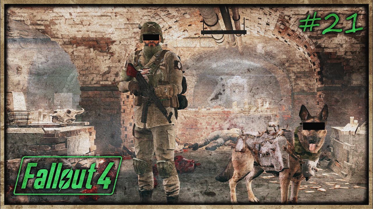Railroad Massacre - Fallout 4 Survival Mode | Part 21 - YouTube