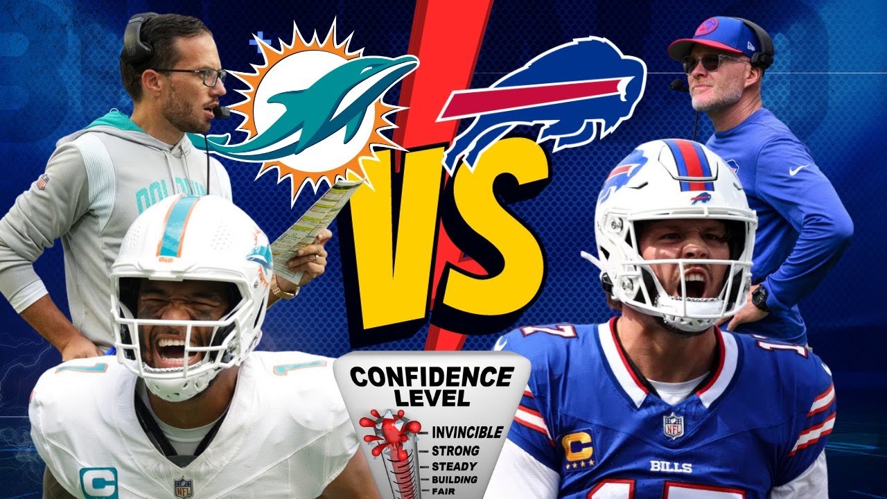 TUA VS. ALLEN, McDaniel vs. McDermott - Buffalo Bills in AFC East ...