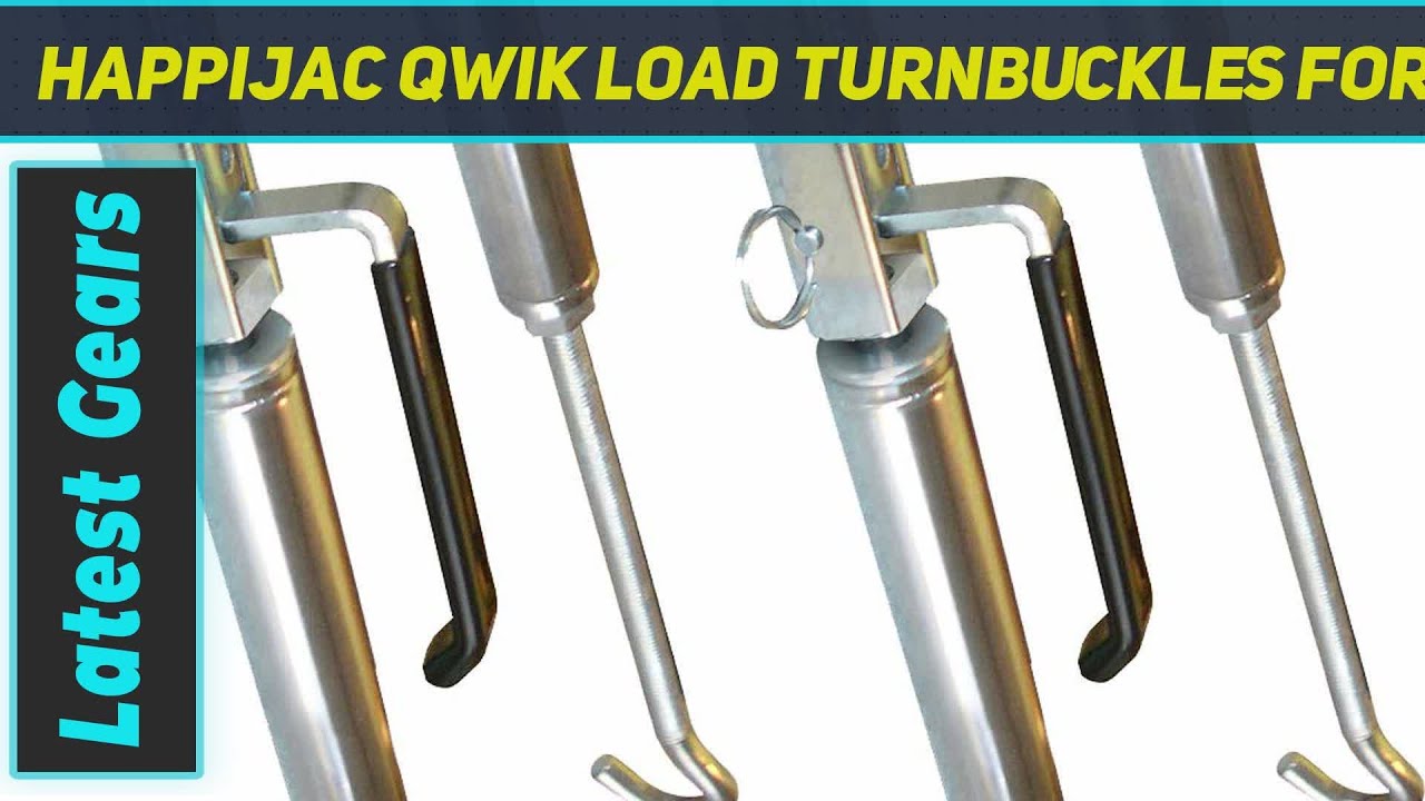 HAPPIJAC Qwik Load Turnbuckles For Truck Camper Tie Down Short Review happijac-qwik-load-turnbuckles-for-truck-camper-tie-down-short-review